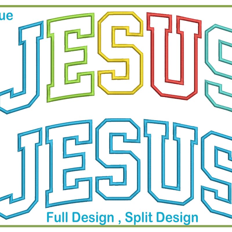 Jesus Embroidery Designs - Etsy