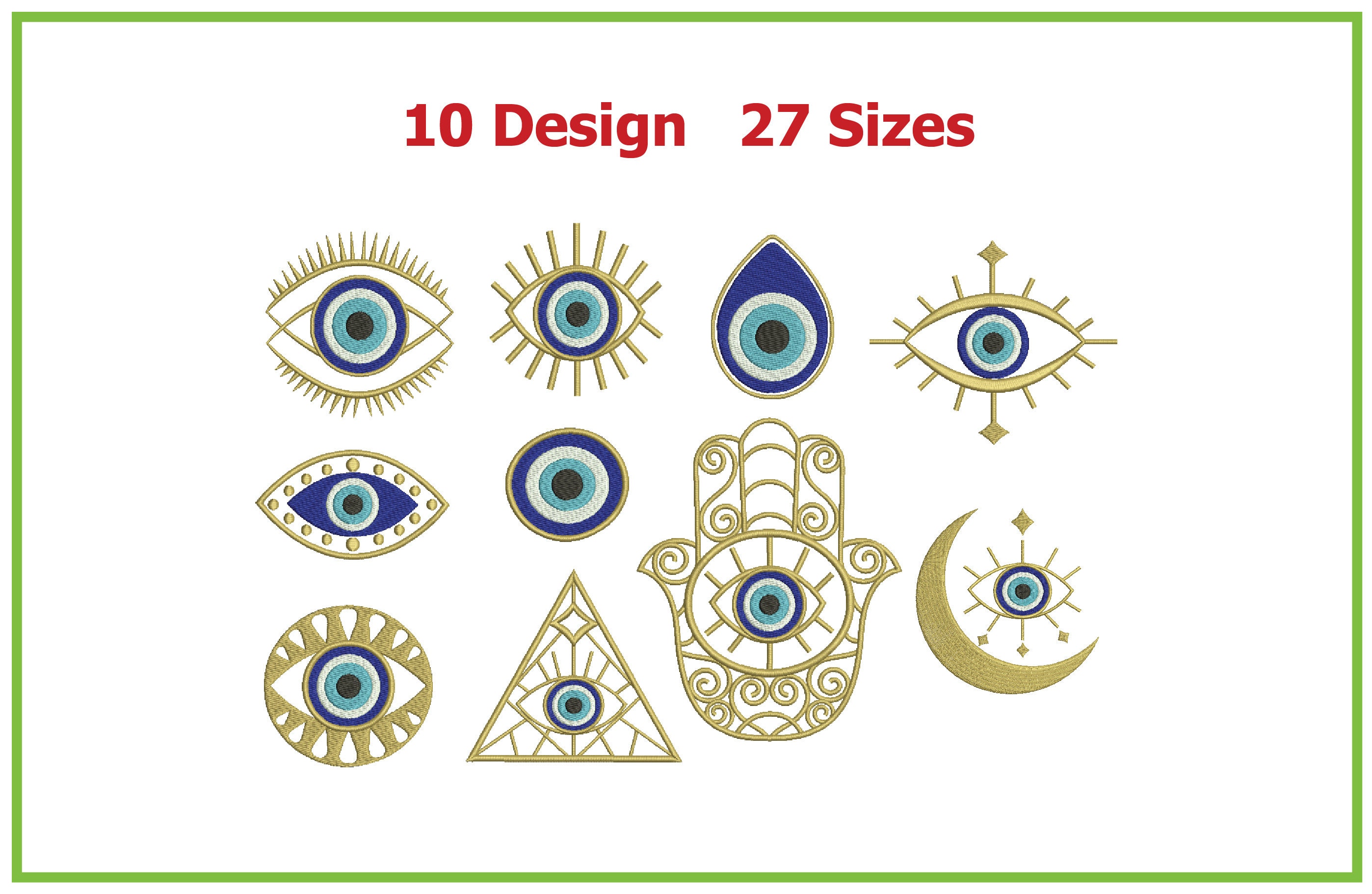 Set Eye Embroidery, Seeing Eye Embroidery Design, Hand Embroidery ...