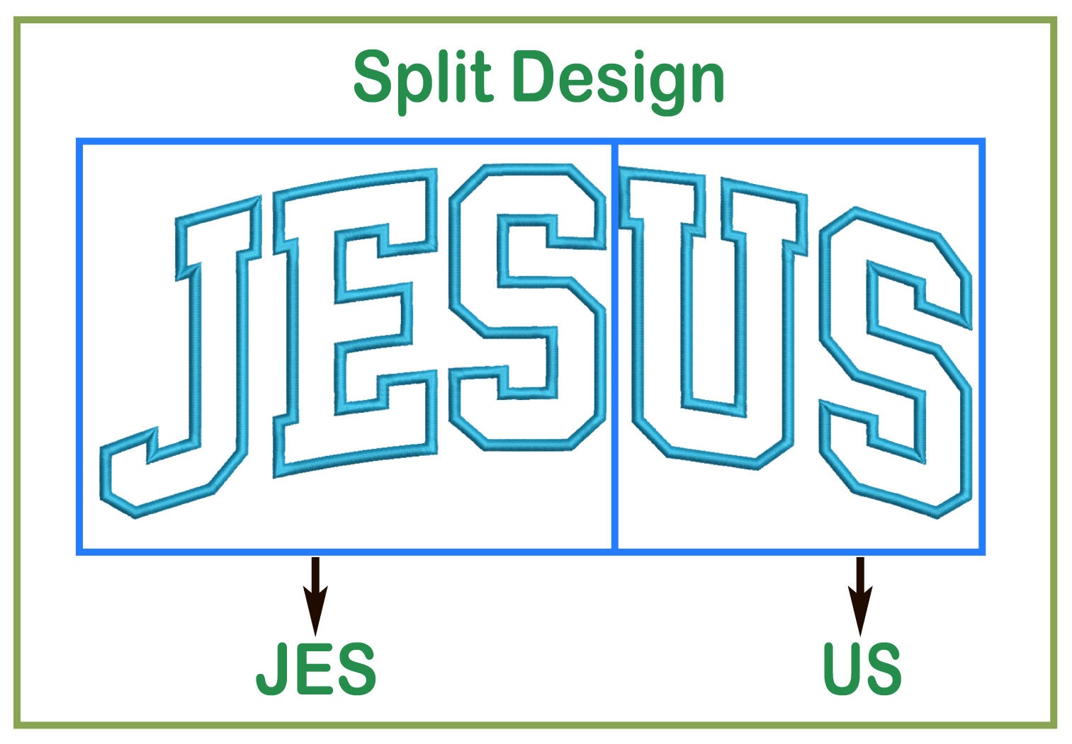Jesus Applique Embroidery Satin Stich Design Christian Cross Designs ...