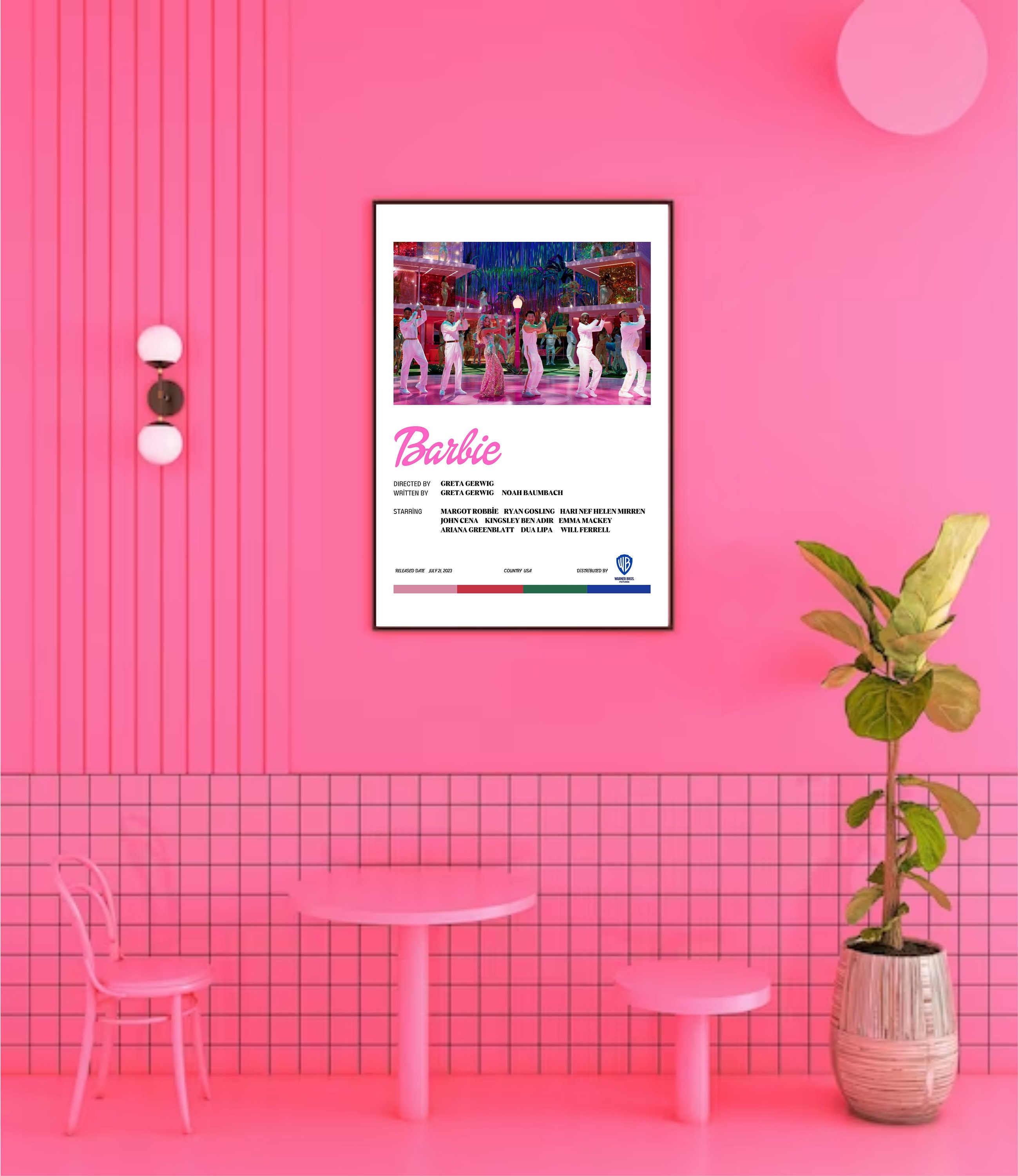 Barbie Movie Poster, Barbie Polaroid Movie