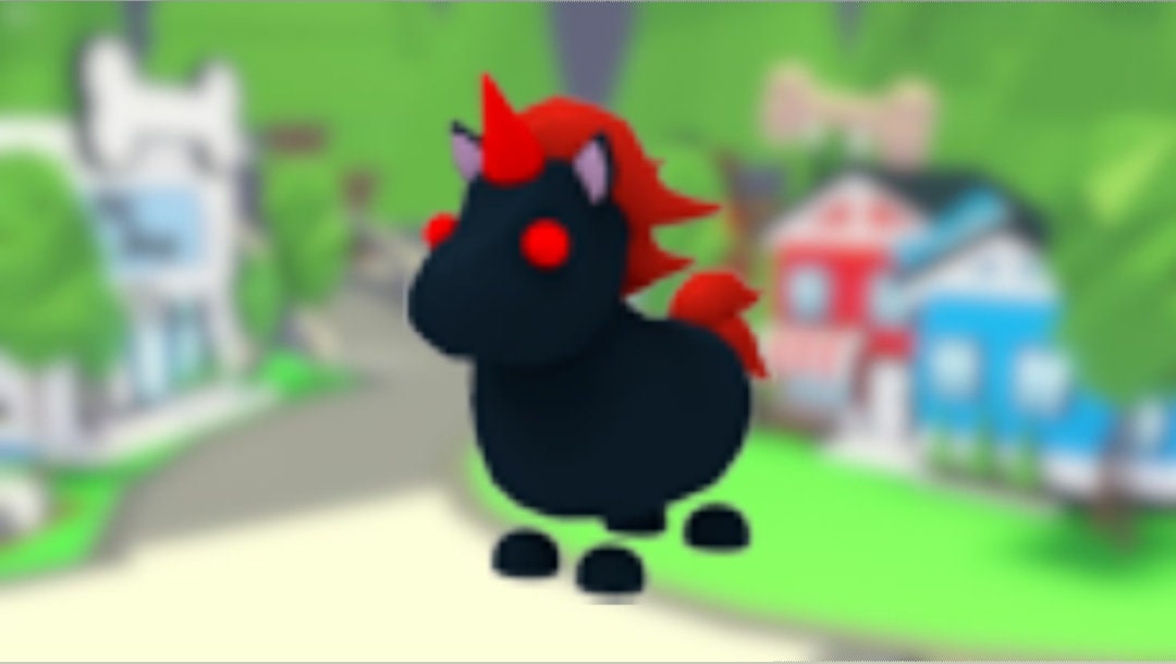 Adopt Me Evil Unicorn FR - Etsy