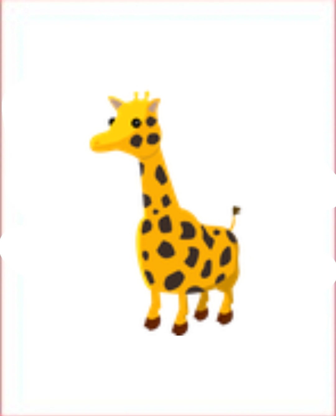 Adopt Me Giraffe FR Digital Art - Etsy