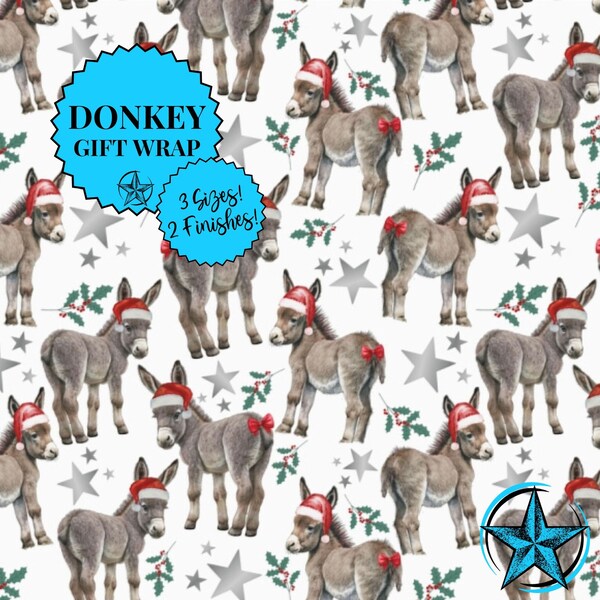 Christmas Donkey - Etsy