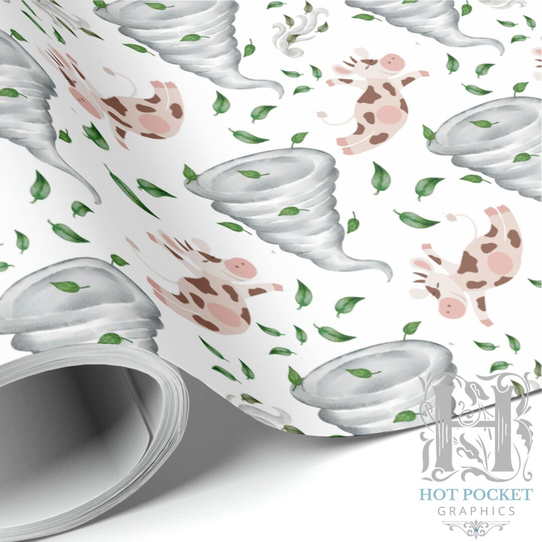 Tornado Twisters Gift Wrapping Paper. Free Shipping! - Etsy