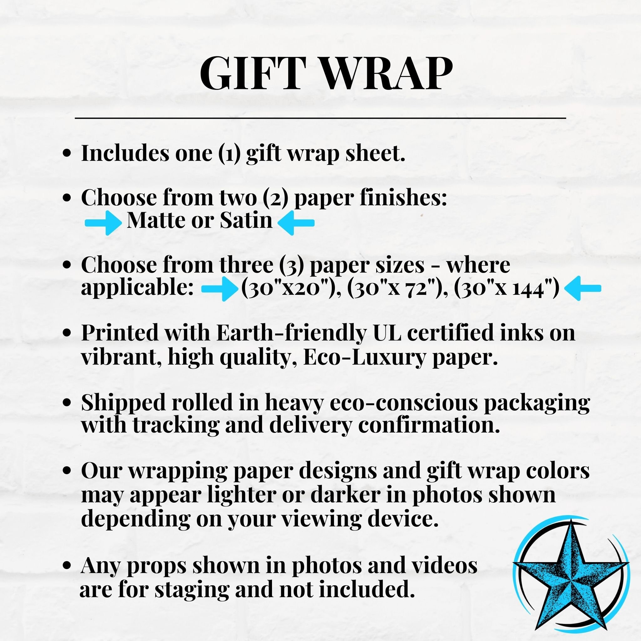 Tools Wrapping Paper. Vibrant Eco-luxury Handyman Construction Birthday ...