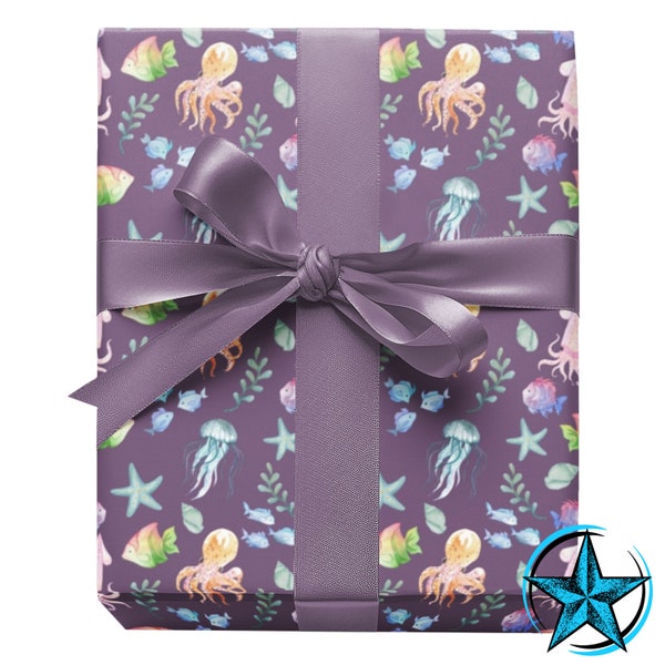Under the Sea Wrapping Paper - Etsy