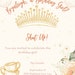 Princess Diaries Birthday Invite/princess Themed Party/genovia/birthday ...