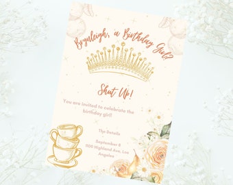 Princess Diaries Bachelorette Party Invite - Etsy