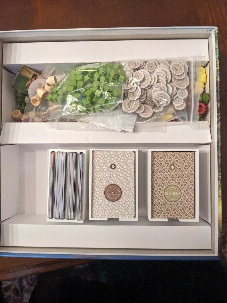 Earth Board Game Card Holder Keep Your Cards Organized Etsy