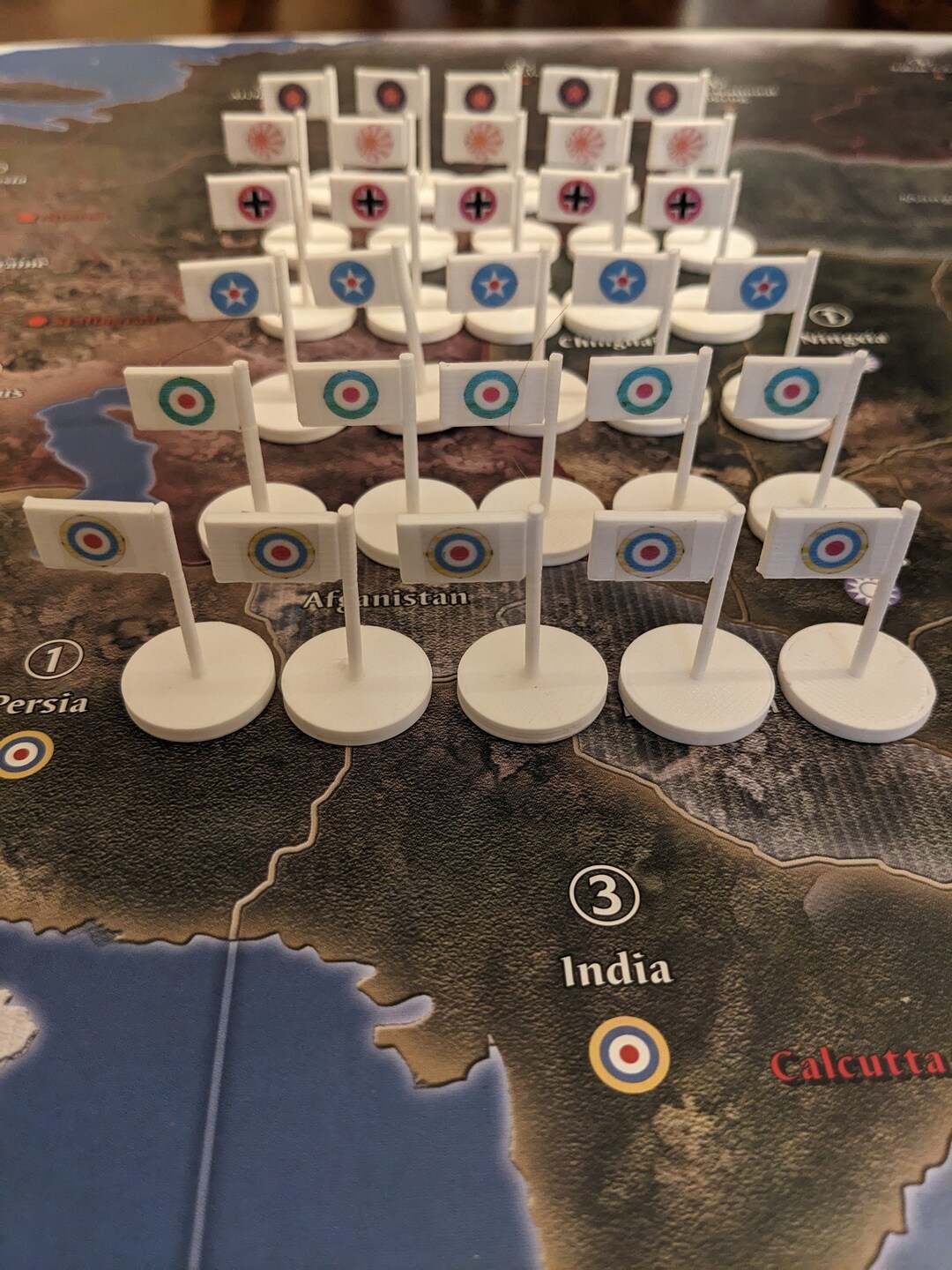 Axis and Allies 3d Printed Flag Upgrade for Enhanced Gameplay - Etsy Canada