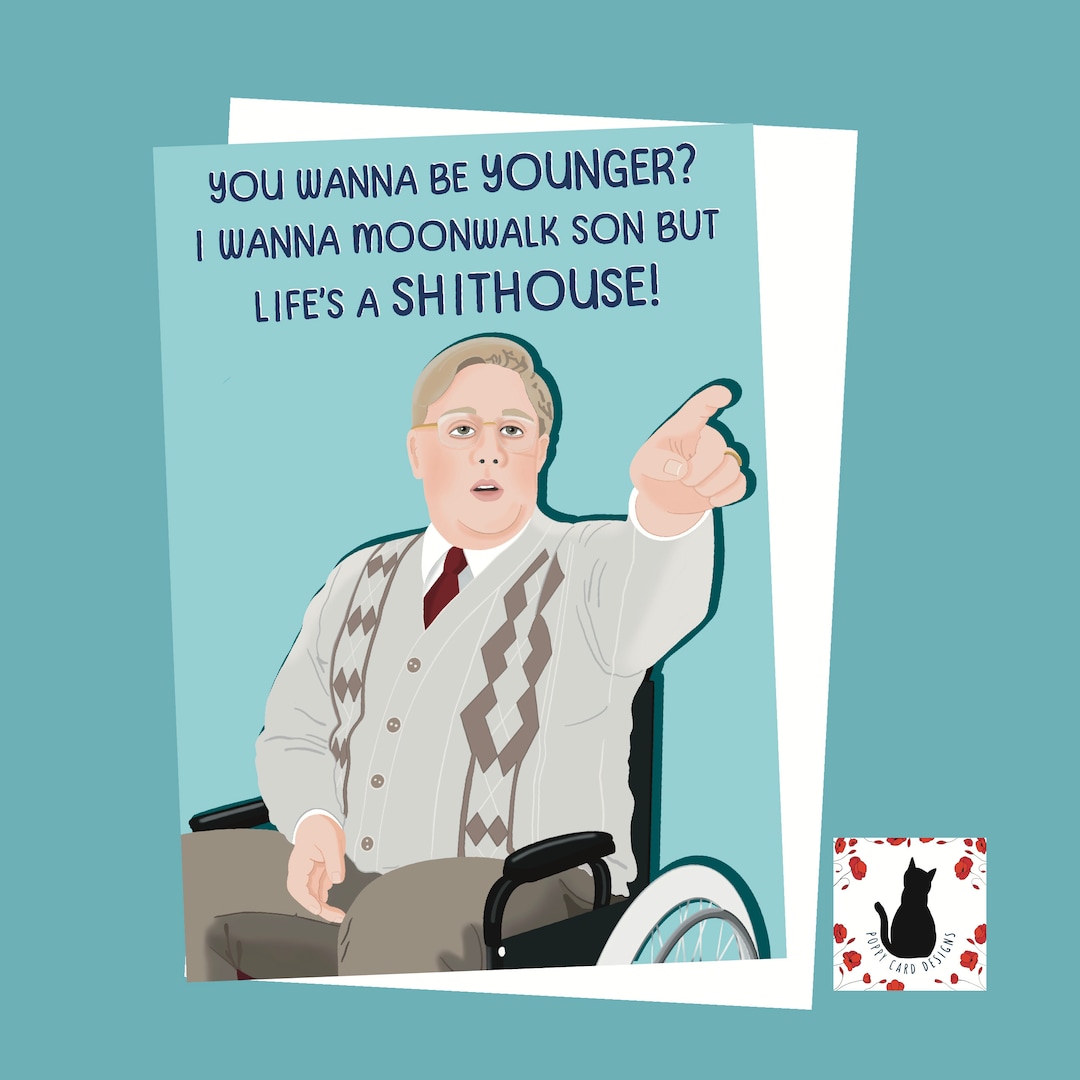 Phoenix Nights Birthday Card: Brian Potter Funny Greeting (5x7 Inch ...