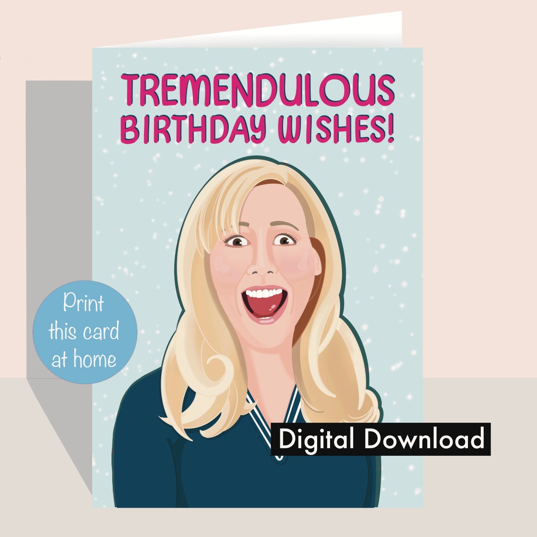 Miranda Tilly Print at Home Printable Funny Birthday - Etsy