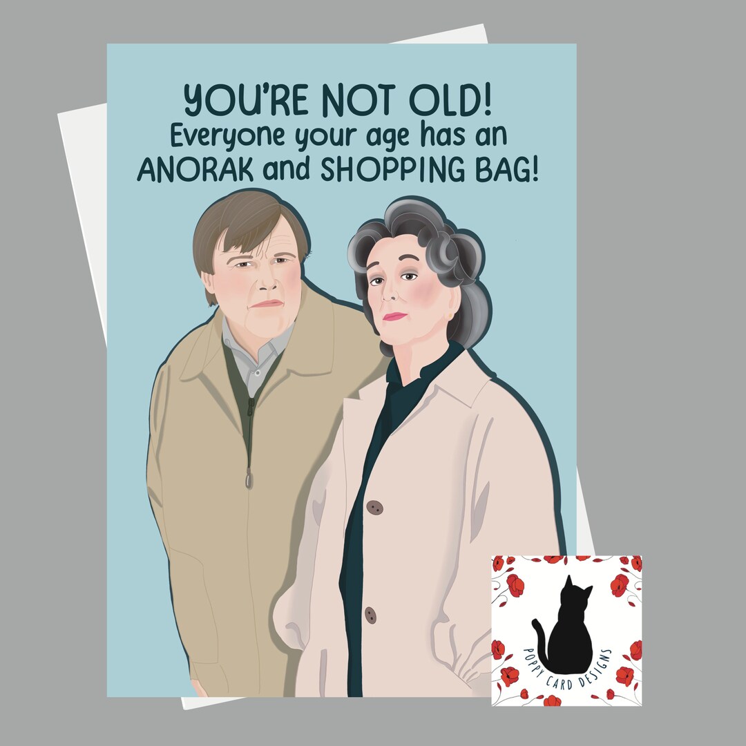 Roy and Evelyn TV Comedy Soap Funny Birthday Greeting Card 5x7 Inch ...
