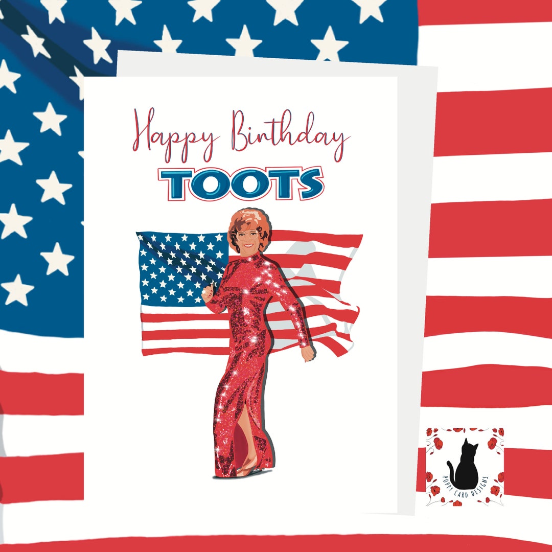 Tootsie Birthday Card: 80s Movie Inspired, Funny Greeting (5x7 Inch) - Etsy