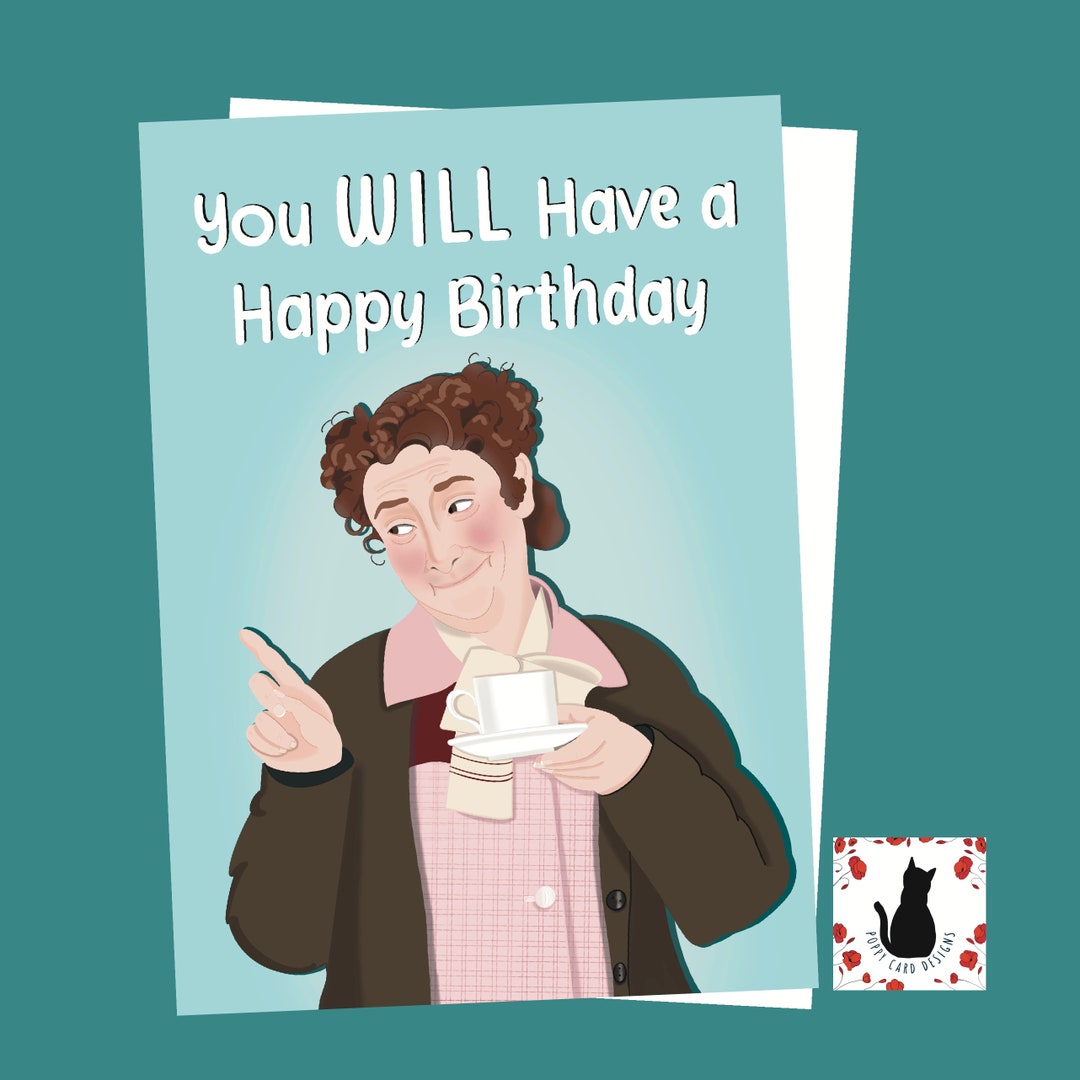 Mrs. Doyle 'father Ted' Birthday Card: Funny TV Comedy Greeting - Etsy UK