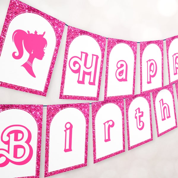 Barbie Banner - Etsy