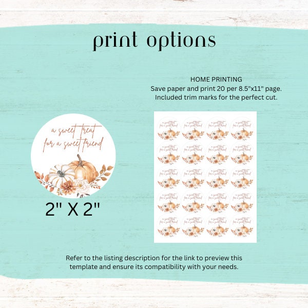 Fall Editable Food Label, Editable Thank You Label, Favor Tag Template ...