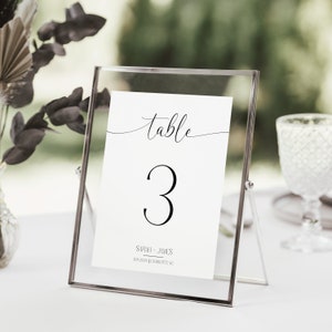 Rustic Table Numbers, Vintage Wedding Decor, Wedding Table Number Cards ...