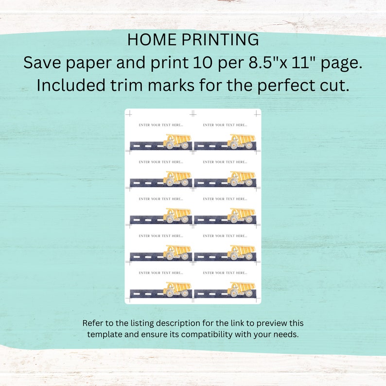 Construction Party Food Labels Printable Construction Food - Etsy