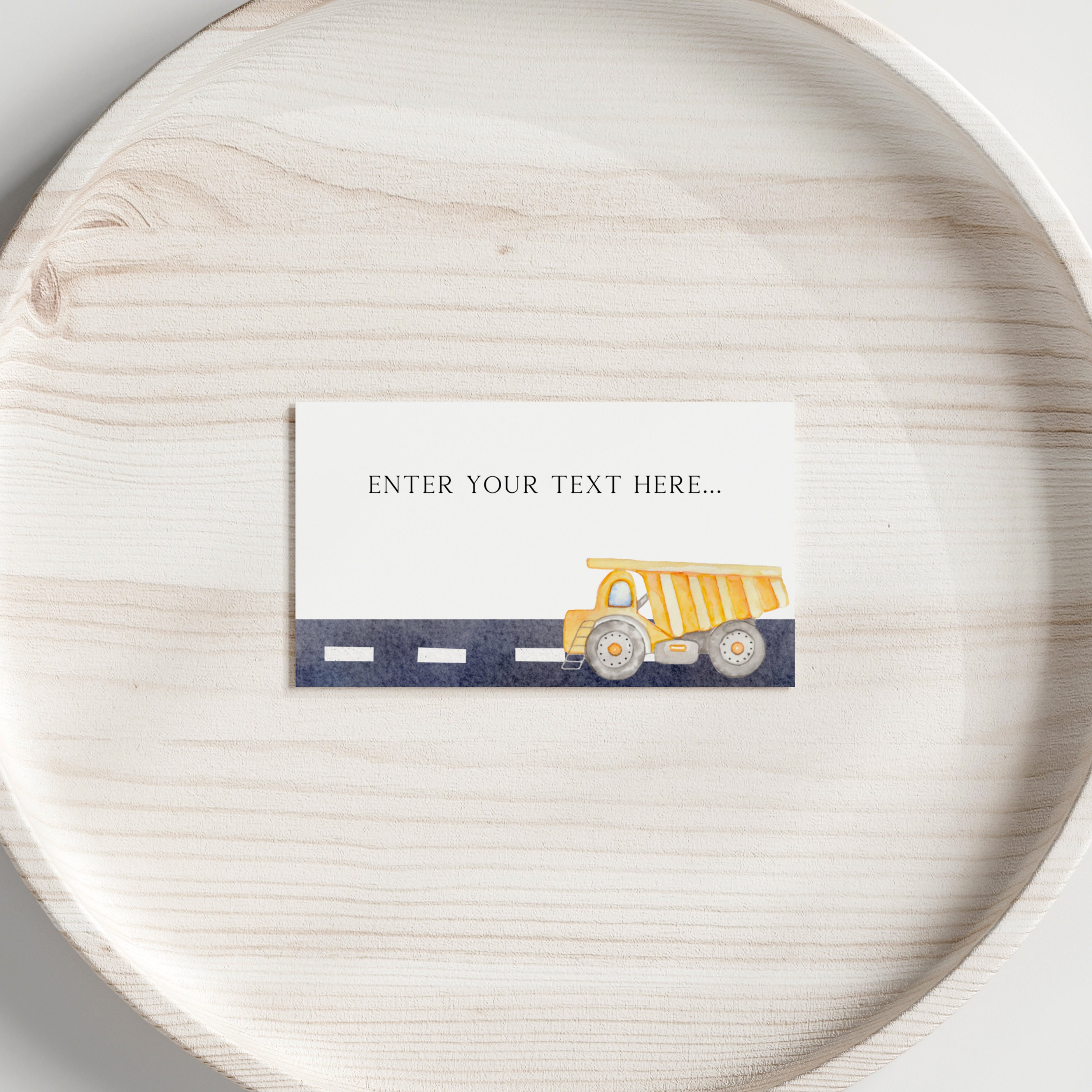 Construction Party Food Labels, Printable Construction Food Tent ...