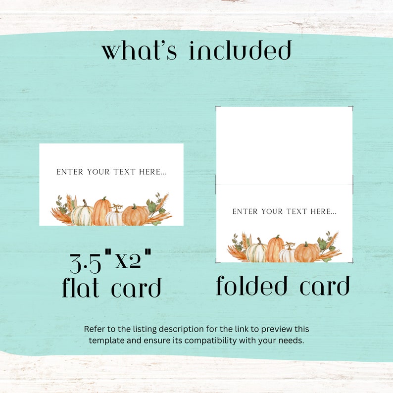 EDITABLE Thanksgiving Food Cards, Thanksgiving Party Buffet Label, Tent ...