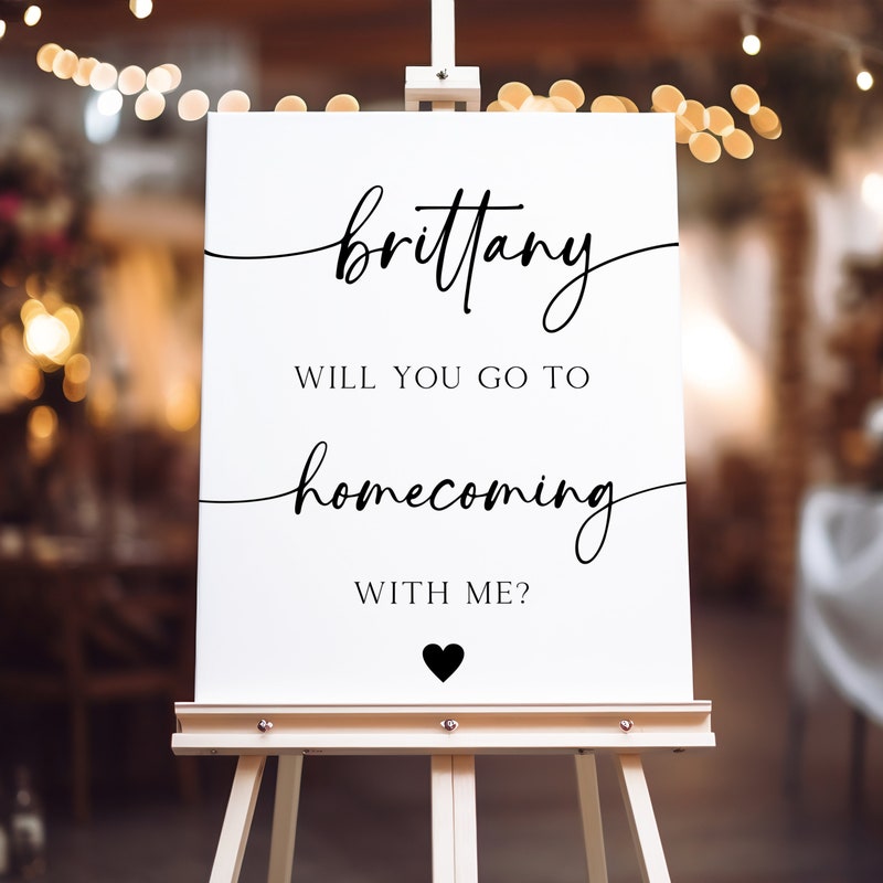 Hoco Sign Ideas - Etsy