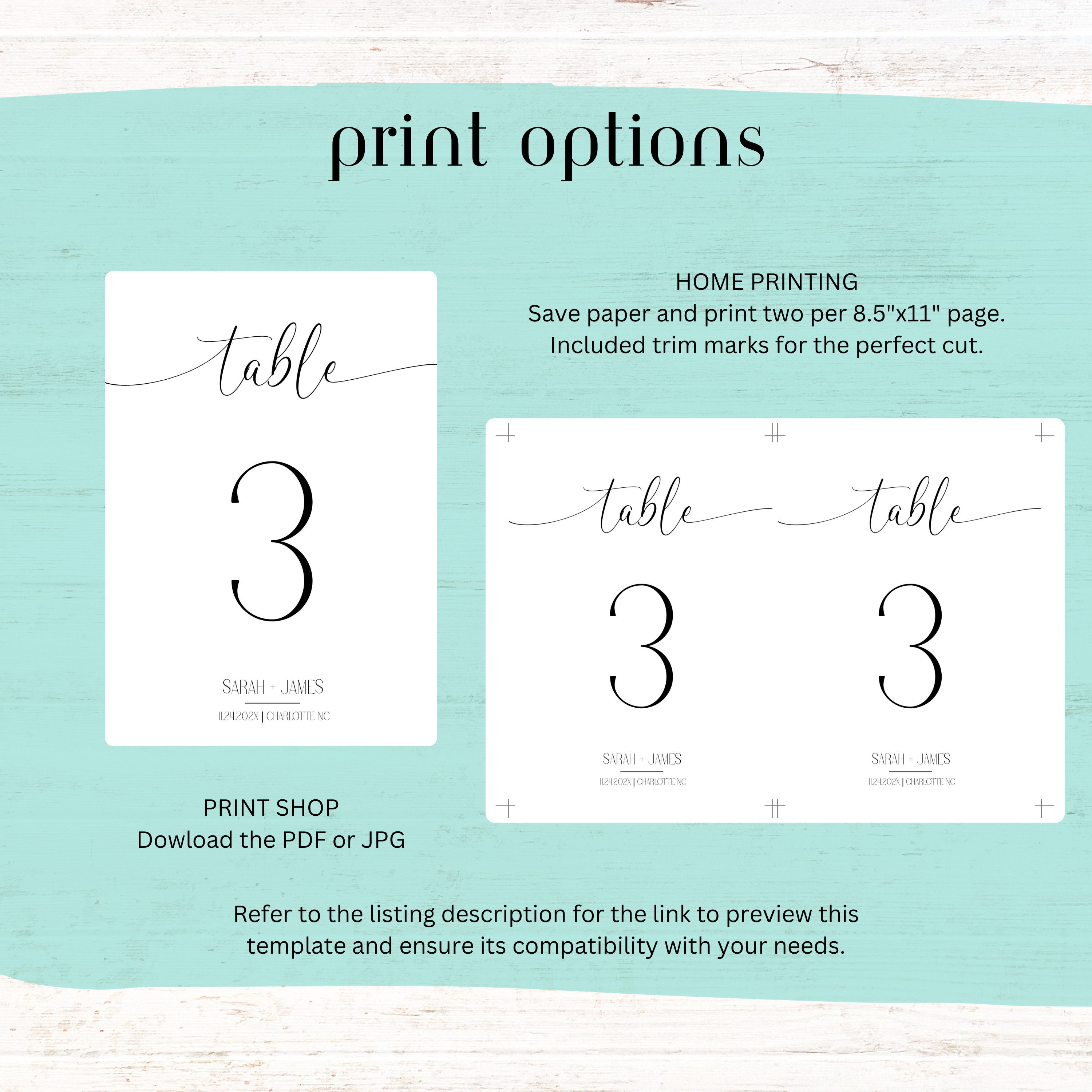 Rustic Table Numbers Vintage Wedding Decor Wedding Table - Etsy