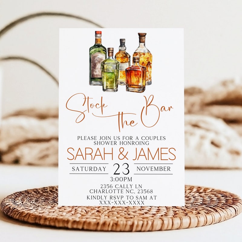 Stock the Bar - Etsy