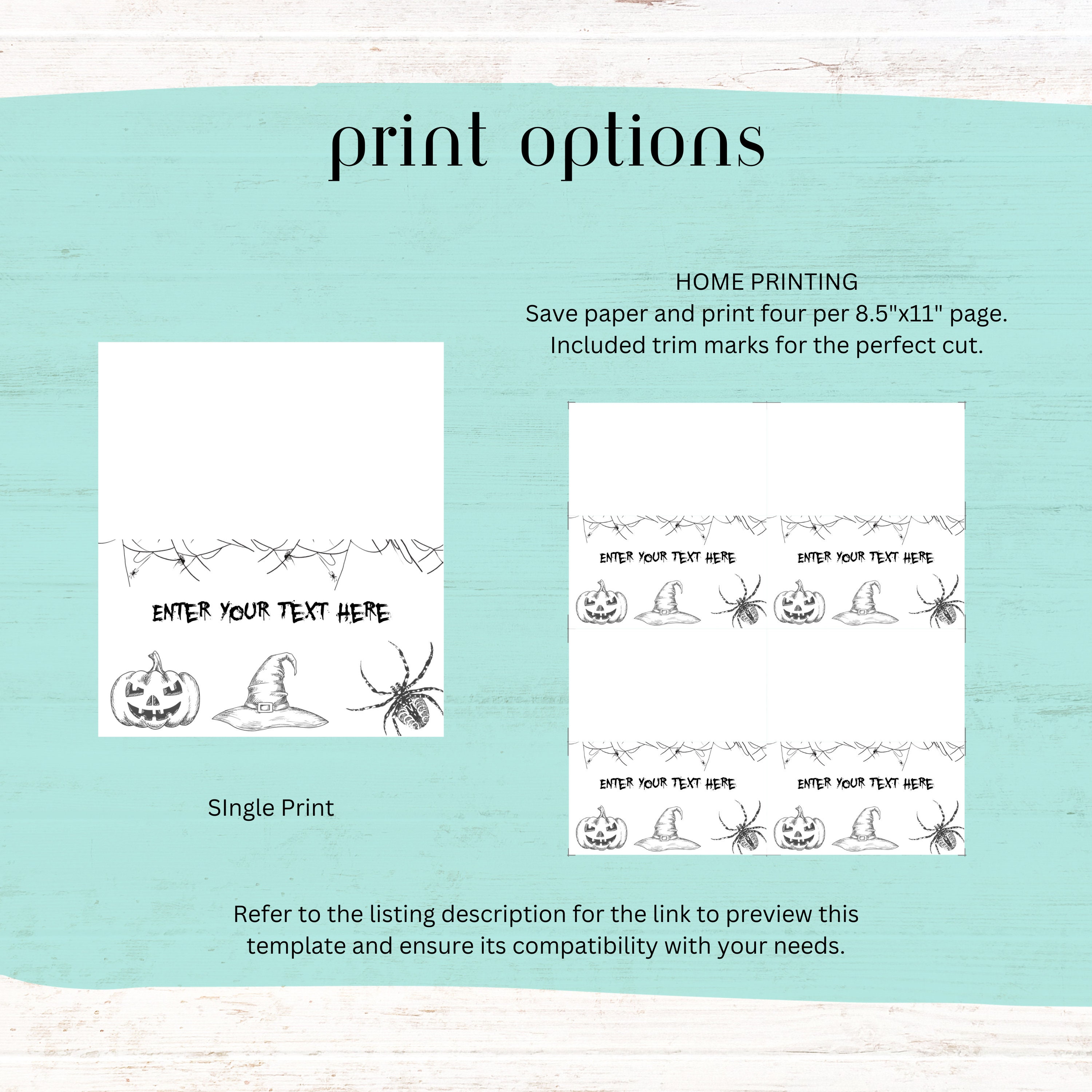 EDITABLE Halloween Food Tags, Halloween Party Buffet Label, Tent Card ...