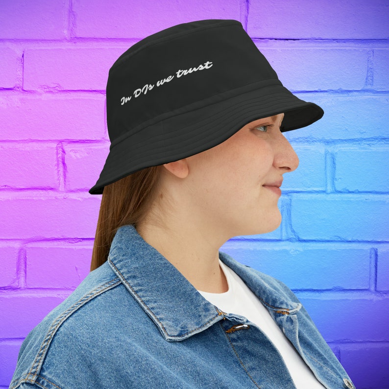 In Djs We Trust Bucket Hat, Drum N Bass, DJ Gift, Mens Riddim, Dubstep ...