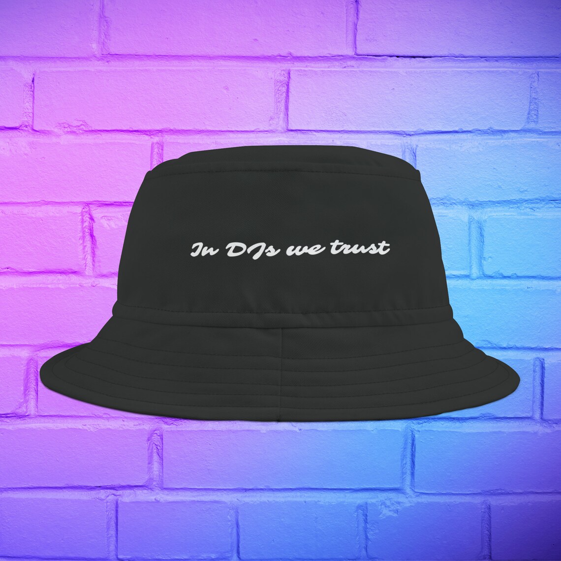 In Djs We Trust Bucket Hat, Drum N Bass, DJ Gift, Mens Riddim, Dubstep ...