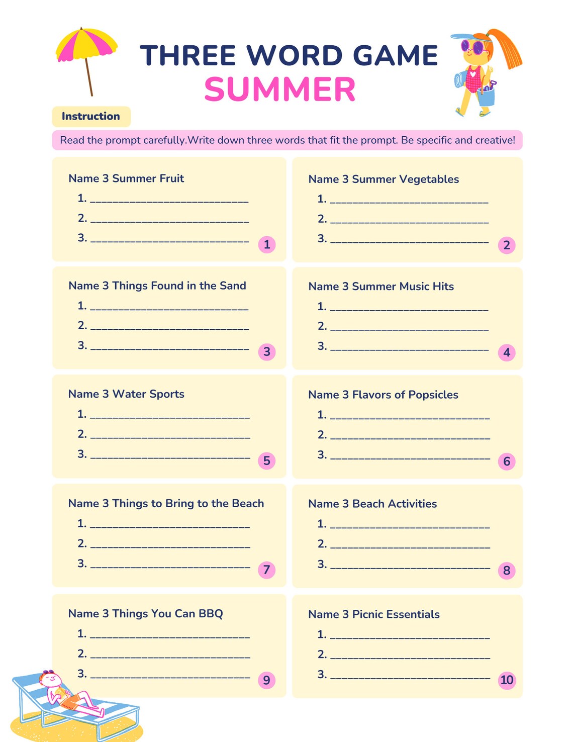 Summer Activity Workbook - Etsy