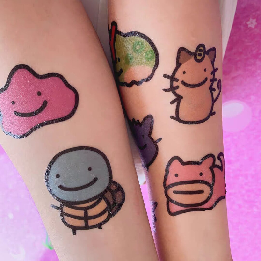 Pokemon Temporary Tattoos- Various Patterns- Pokemon Party Favor ...