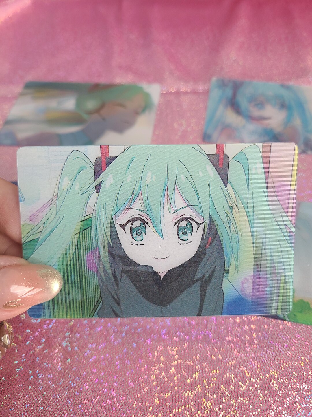 Hatsune Miku Motion Card – Anime Bookmark Gift - Etsy