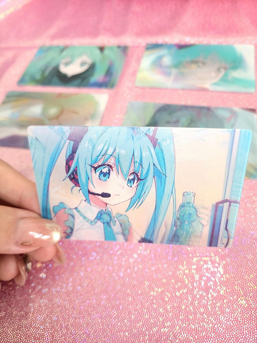 Hatsune Miku Motion Card – Dynamic Anime Bookmark Gift - Etsy