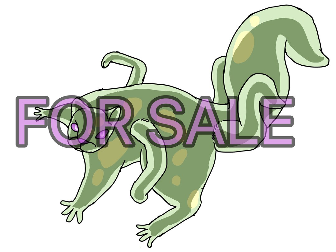 Squirrel Bacteria Slime Character Art Fantasy Sci-fi Oc Original ...