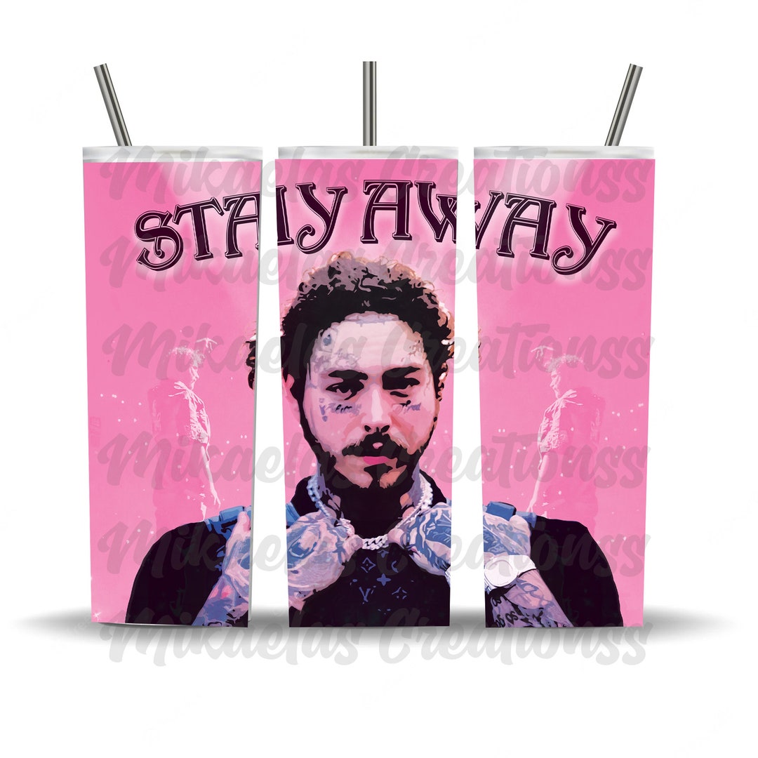 20 Oz Post Malone Tumbler custom - Etsy