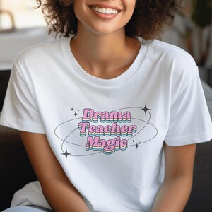 Theatre Gifts, Drama Teacher Tshirt, Theatre Teacher Apparel, Drama ...