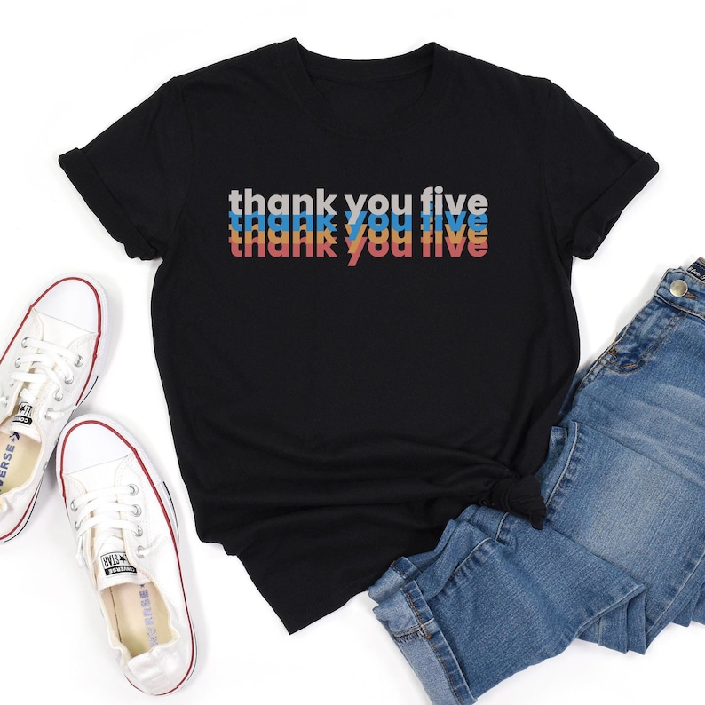 Thank You Five Theatre T-shirt, Drama Teacher Gift - Etsy