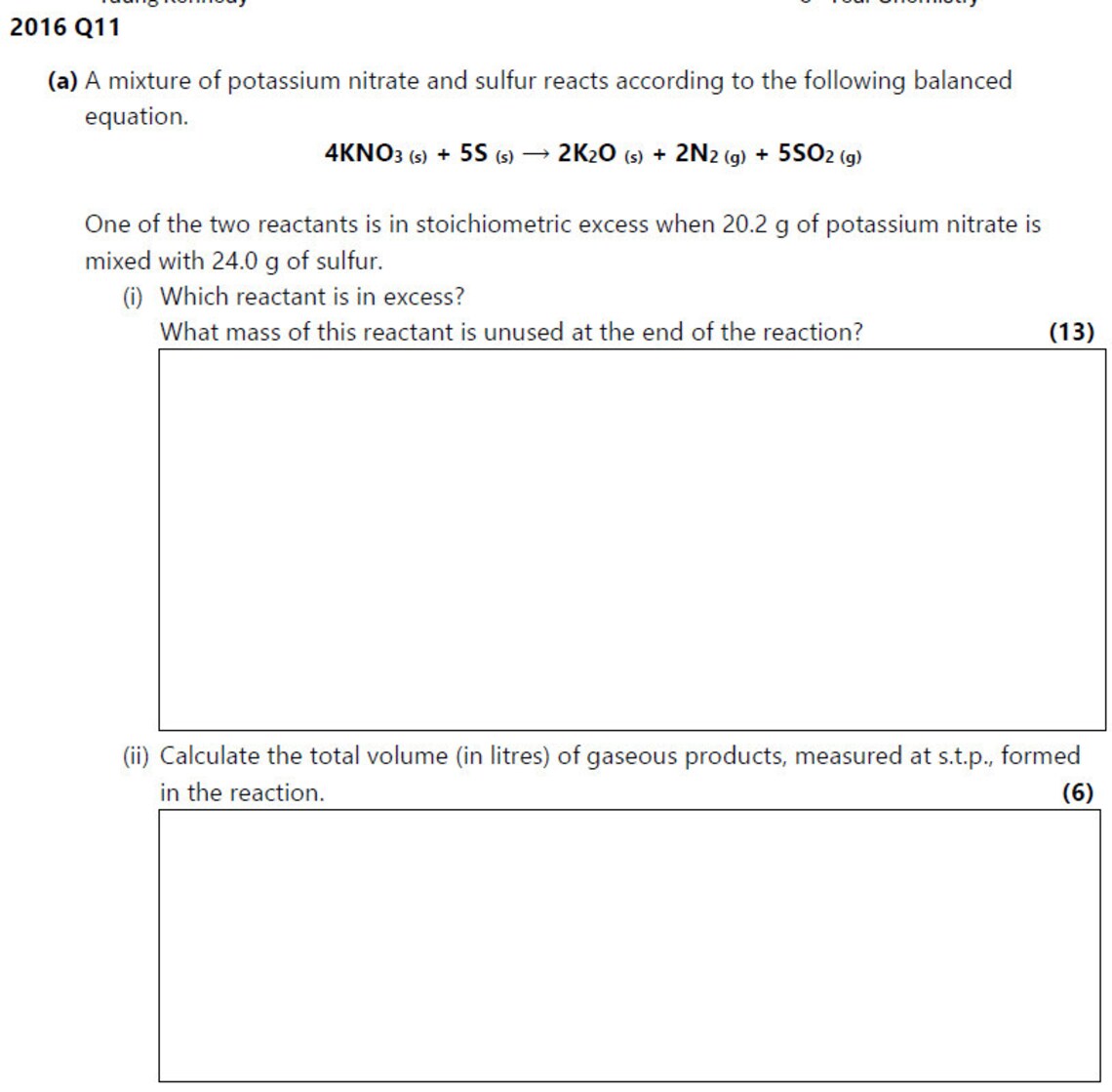Chemistry Notes Stoichiometry, Formulae & Equations - Etsy