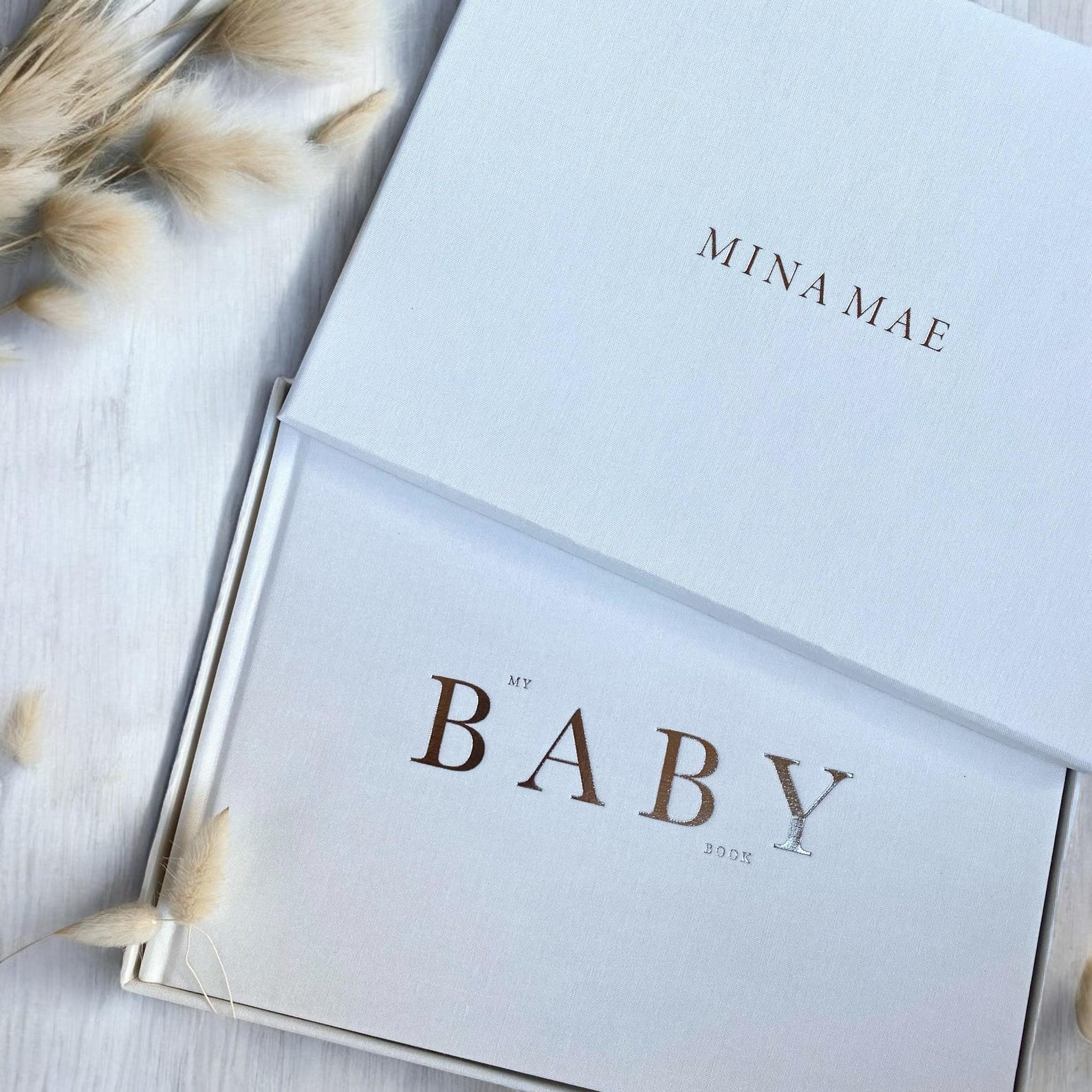 My Baby Book by Mina Mae With Gift Box, Luxury Baby Gift, Pregnancy ...