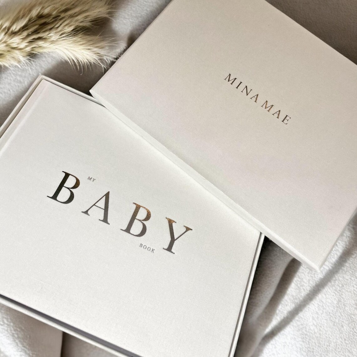 My Baby Book by Mina Mae With Gift Box, Luxury Baby Gift, Pregnancy ...