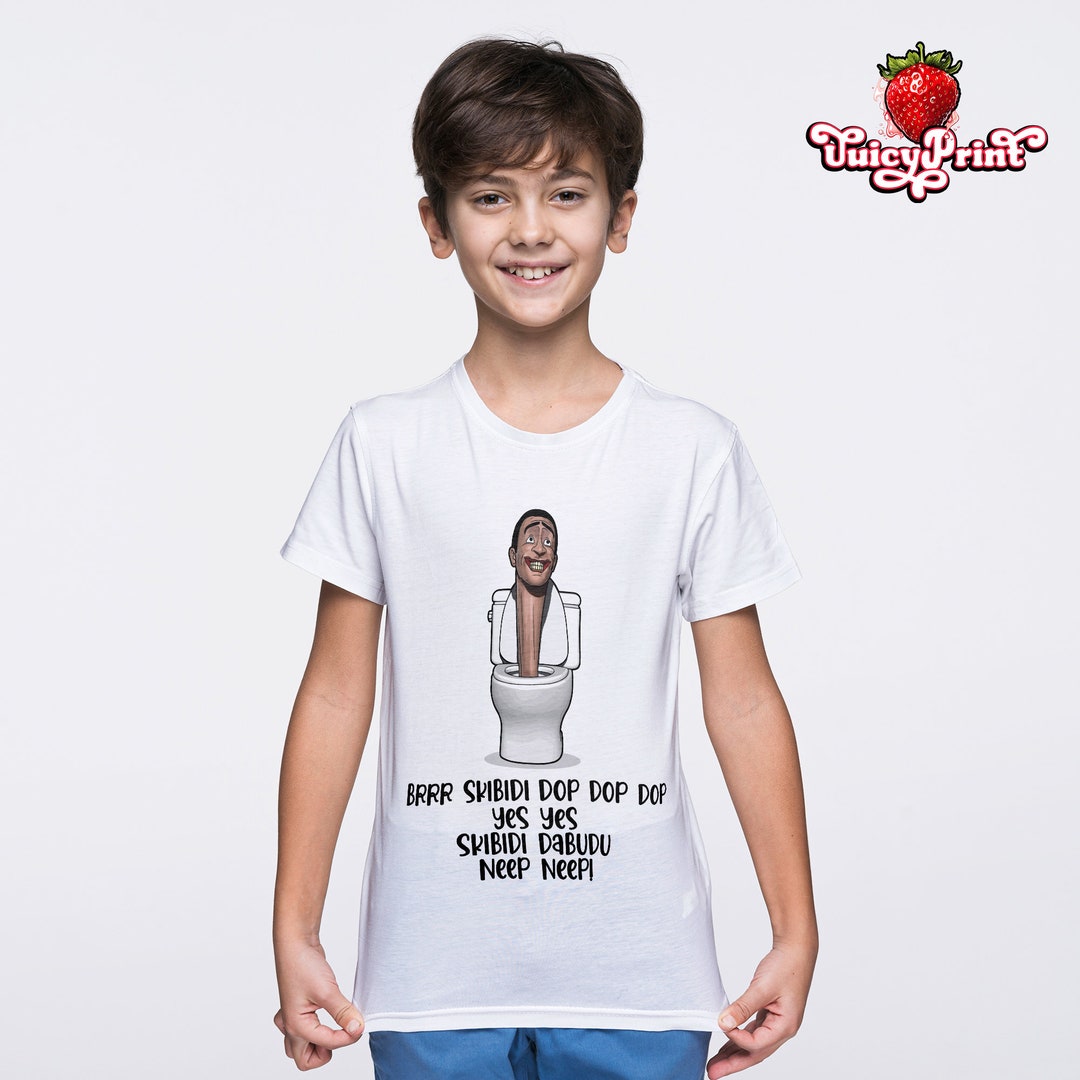 Skibidi Toilet meme grappig Skibidi Bop Ja Ja Kids - Etsy België
