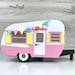 Vintage Camper SVG. Camping Trailer Papercraft. Camper SVG 3D . 3D ...