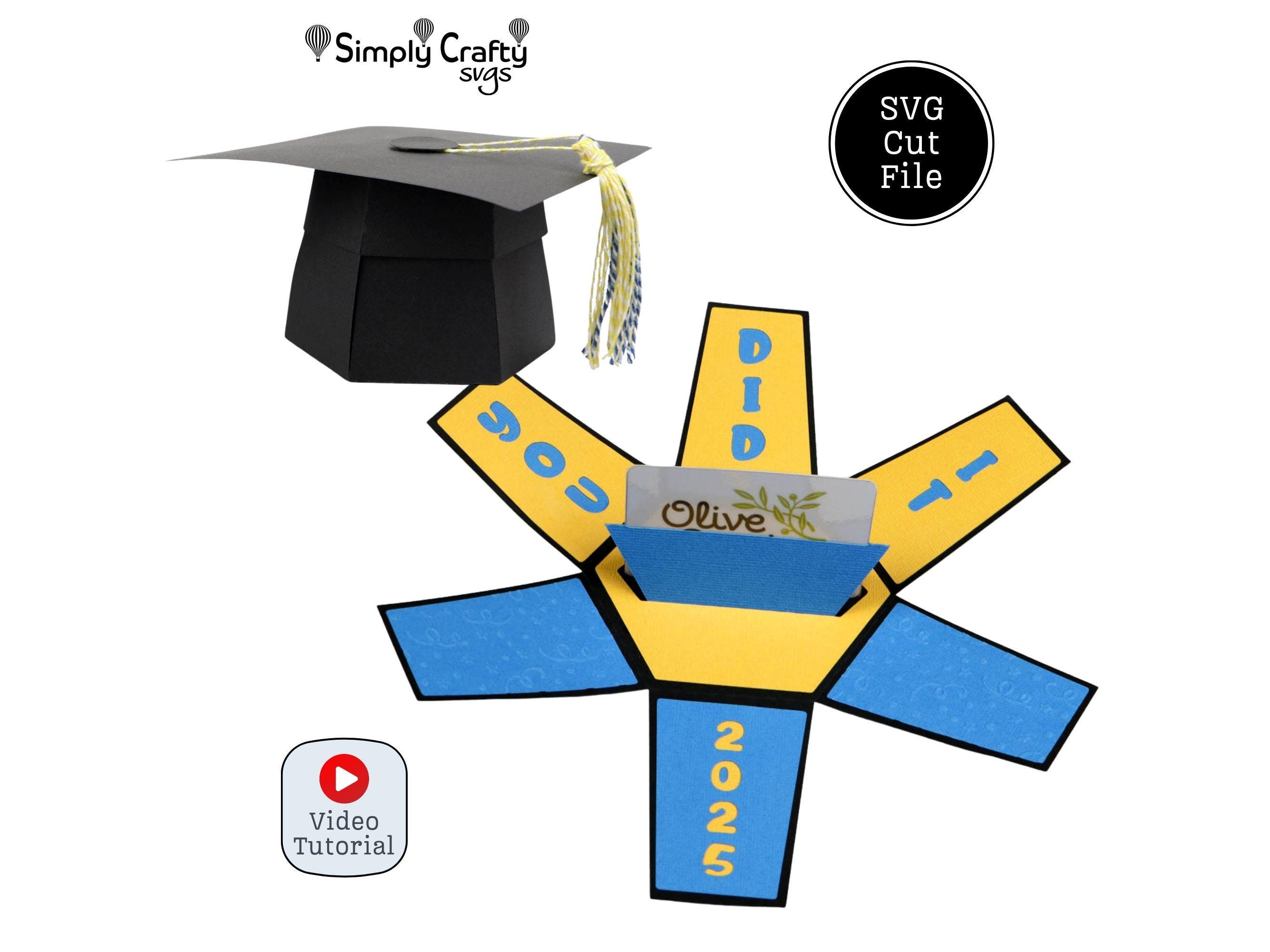 Graduation Hat Box Printable
