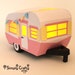 Vintage Camper SVG. Camping Trailer Papercraft. Camper SVG 3D . 3D ...