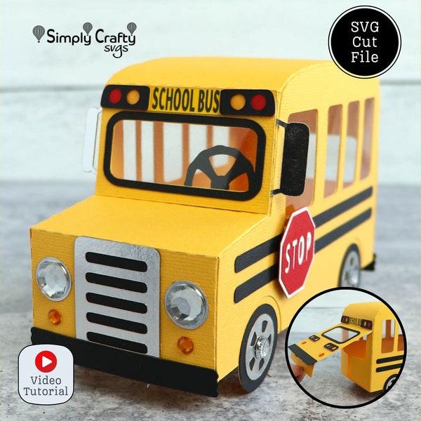 School Bus Box - Etsy