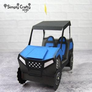 3D Side by Side UTV Box SVG. 3D Utility Vehicle Box SVG for Cricut or ...