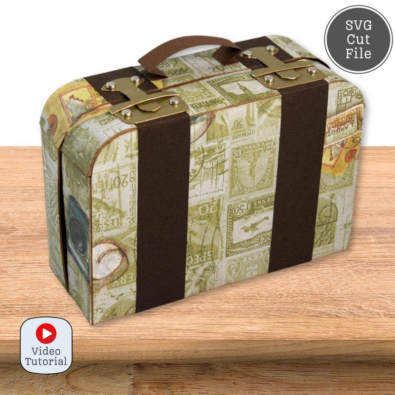 Cardboard Suitcase - Etsy UK