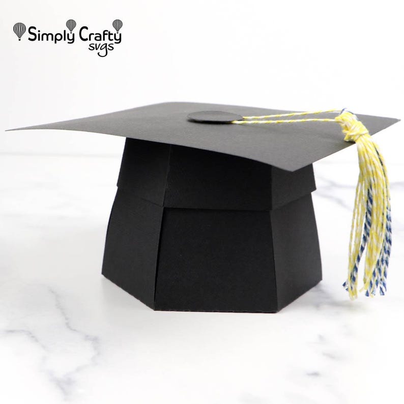 Graduation Explosion Box SVG for 2025 - 2030. Graduation Hat Explosion ...
